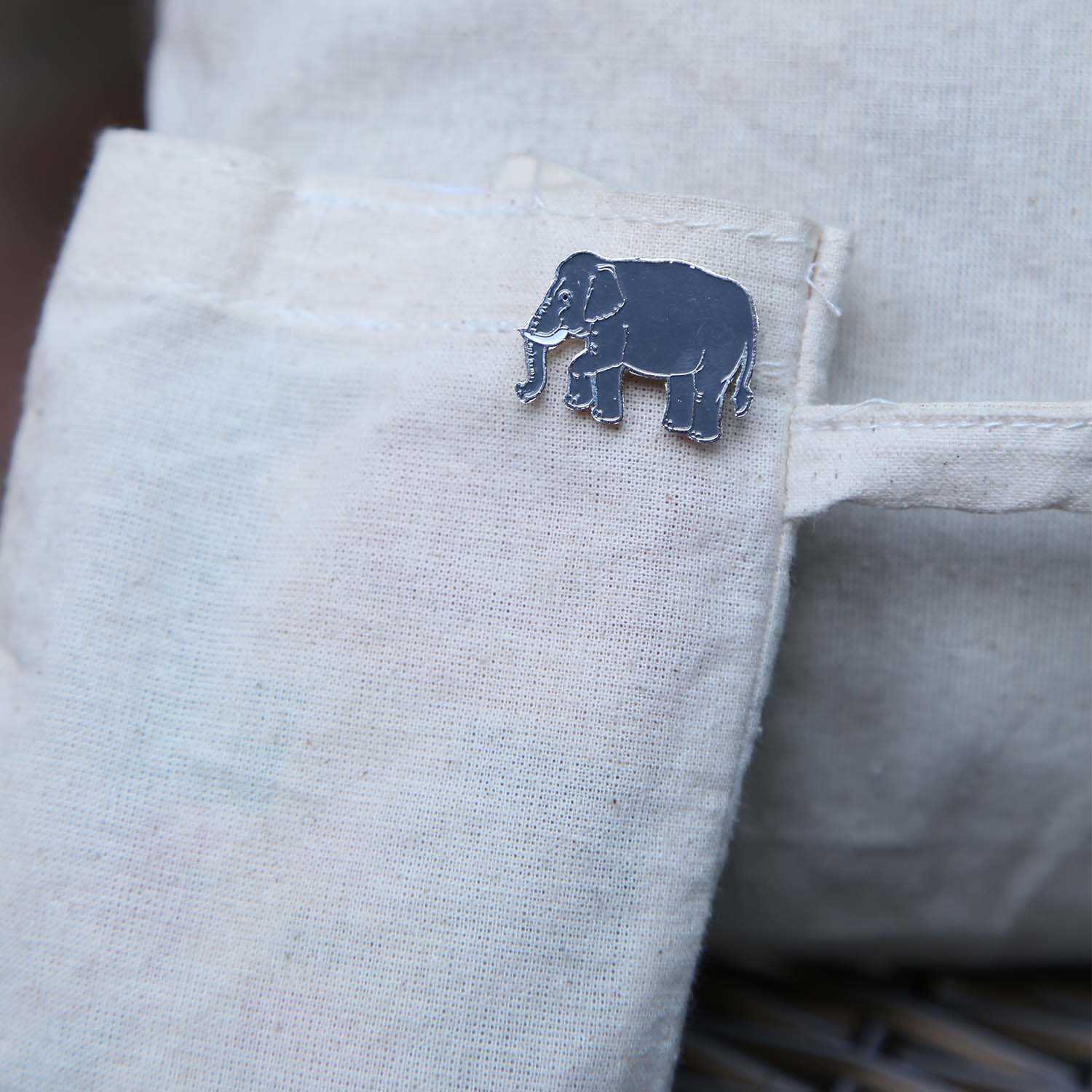 Asian Elephant – Lapel Pin – WWF Nature Store