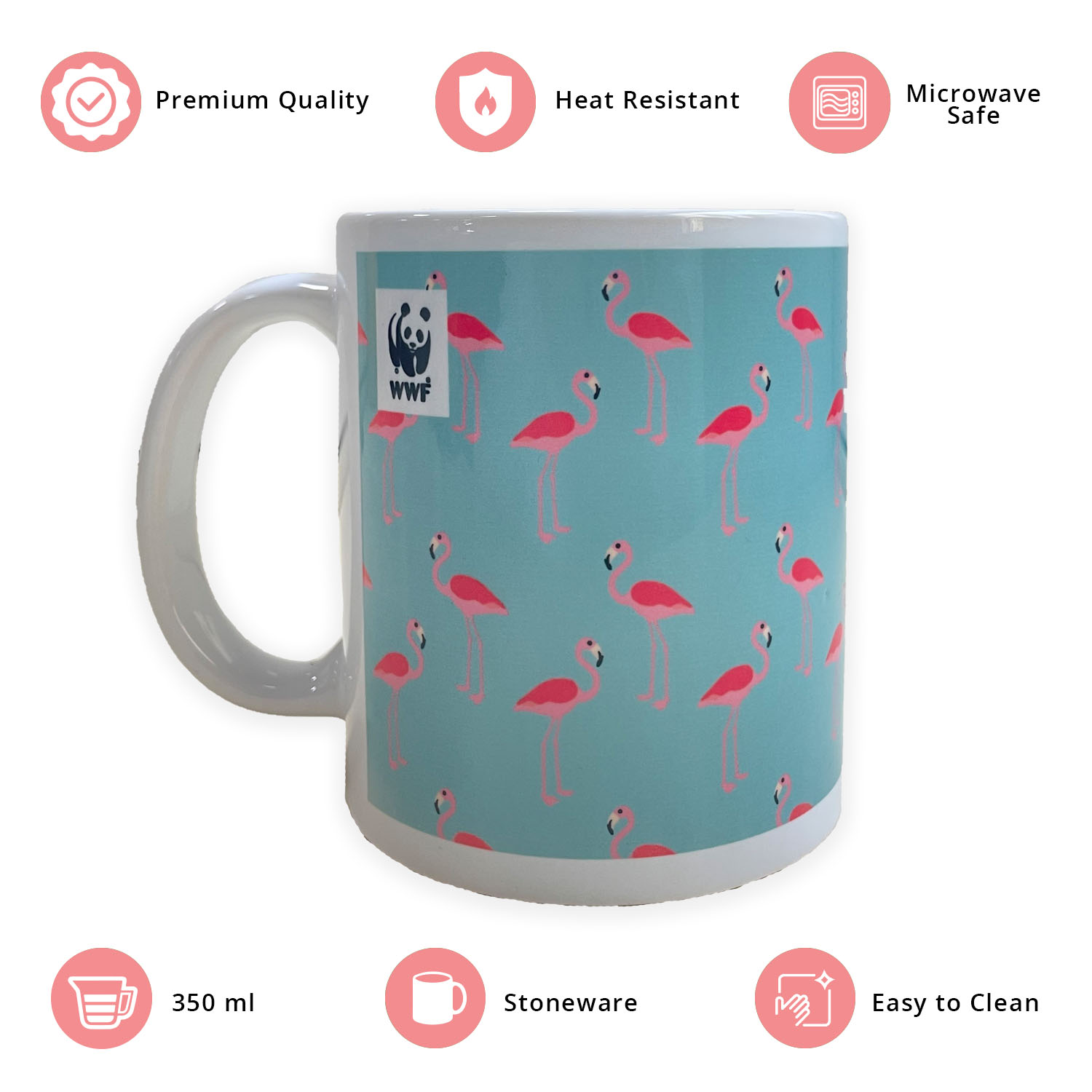 Flamingo Print – Mug – WWF Nature Store