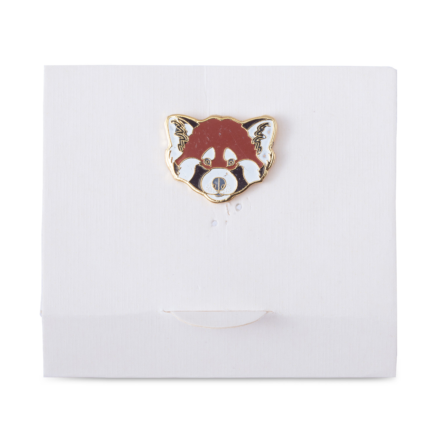 Red Panda Face – Lapel Pin – WWF Nature Store