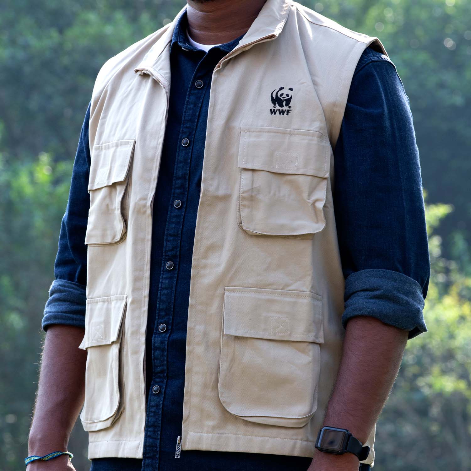 Safari Jacket/Vest – Beige – WWF Nature Store