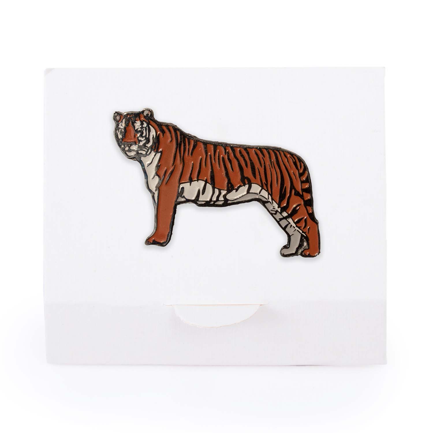 Standing Tiger – Lapel Pin – WWF Nature Store