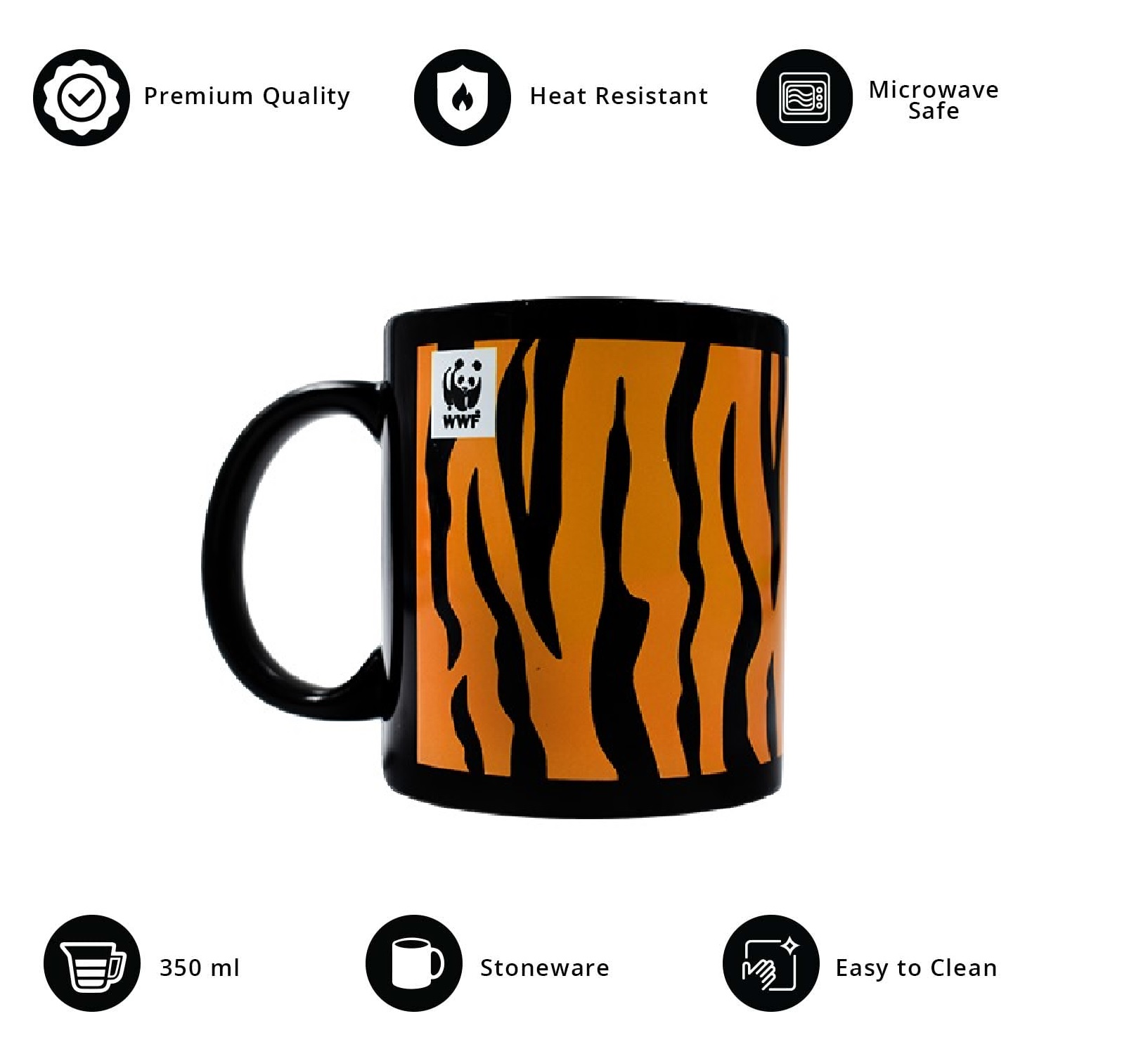 Tiger Stripes Print – Mug – WWF Nature Store